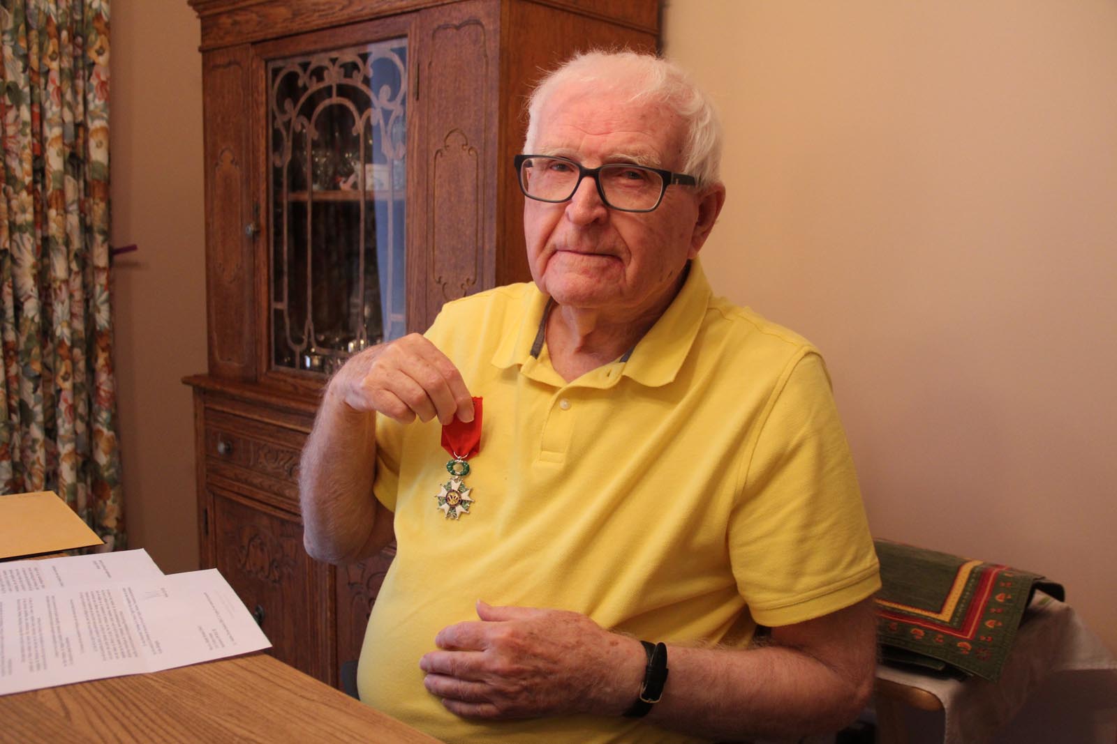 WWII veteran Richard Lemay awarded French Legion of Honour - The Review ...